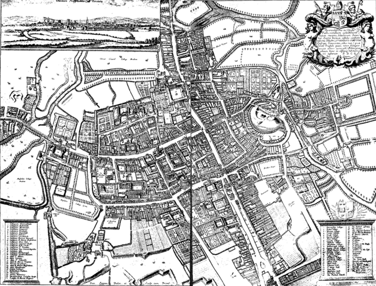A literary map of Oxford - Cherwell